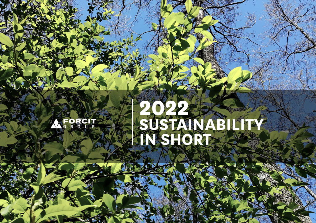 Sustainability Report 2022 Published | Forcit Group